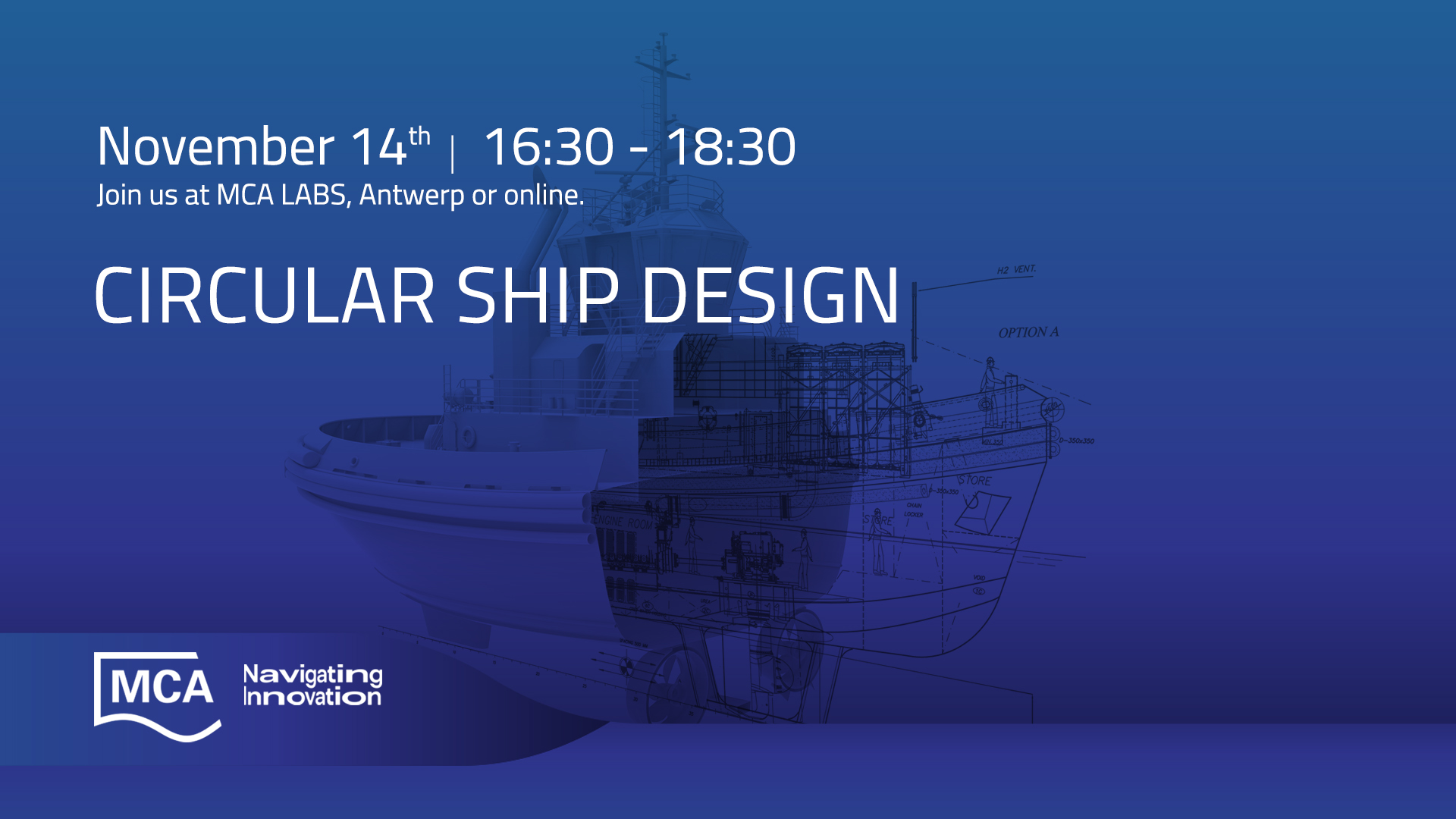 Circular Ship Design: Inspiration session - Circular Flanders Event